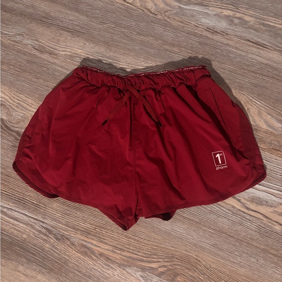1st Phorm | Shorts | St Phorm Red Athletic Shorts With Elastic ...